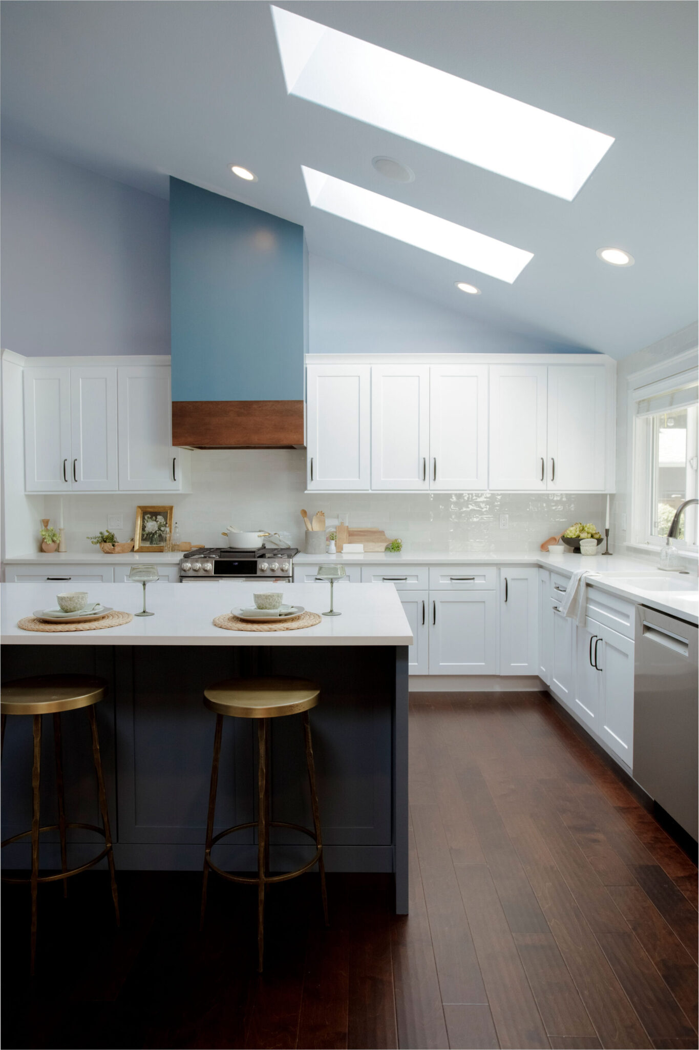 Lamb & Co. Design - A Dreamy Blue Kitchen and Living Room | Lamb & Co.